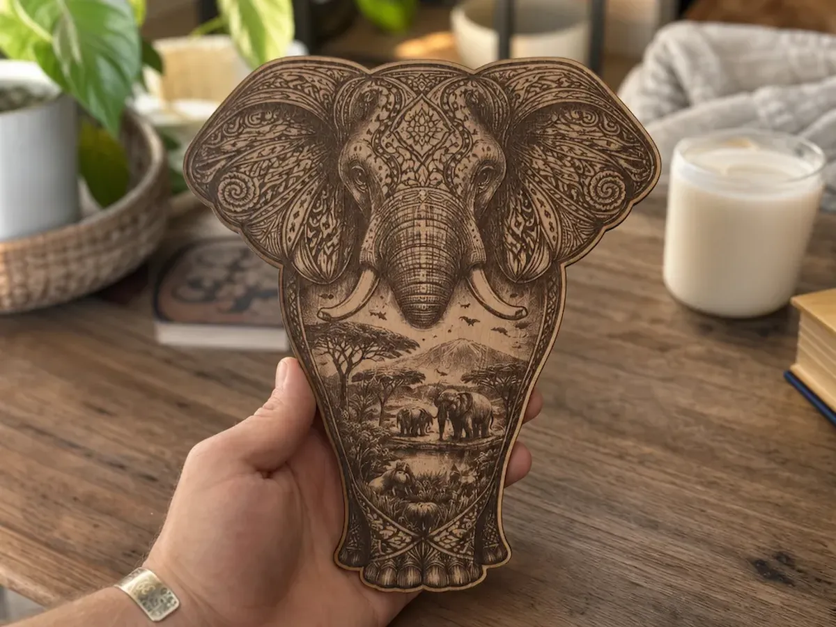 Elephant cut out - Free Files - Atomm
