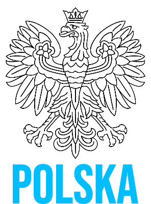 Polish Eagle Emblem Military Style Dog Tag