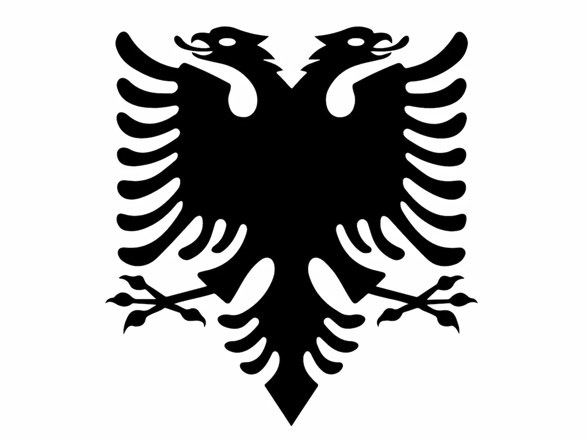Albanian Double-Headed Eagle Emblem