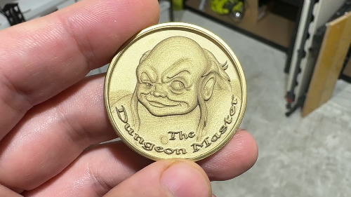 The Dungeon Master Commemorative/Challenge Coin